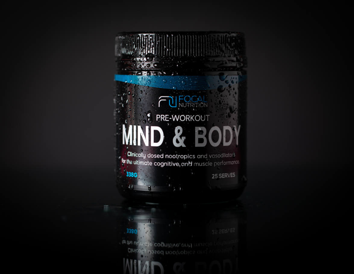 Mind & Body Preworkout Pineapple Twist - Focal Nutrition - Muscle HQ
